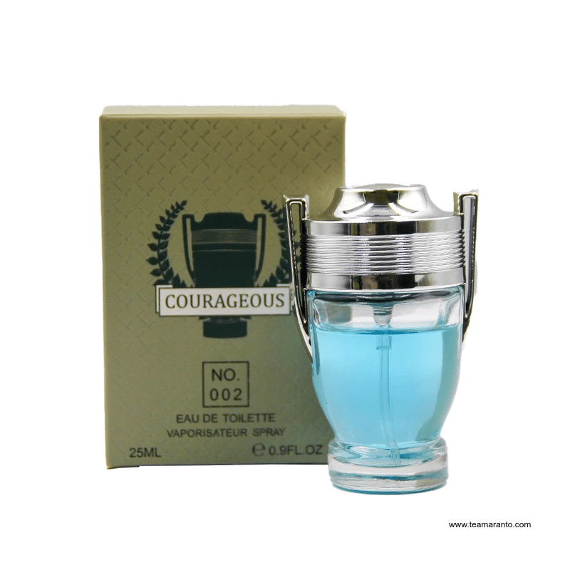 PERFUME COURAGEOUS 002 - INSPIRAÇÃO INVICTUS - 25ML - MASCULINO